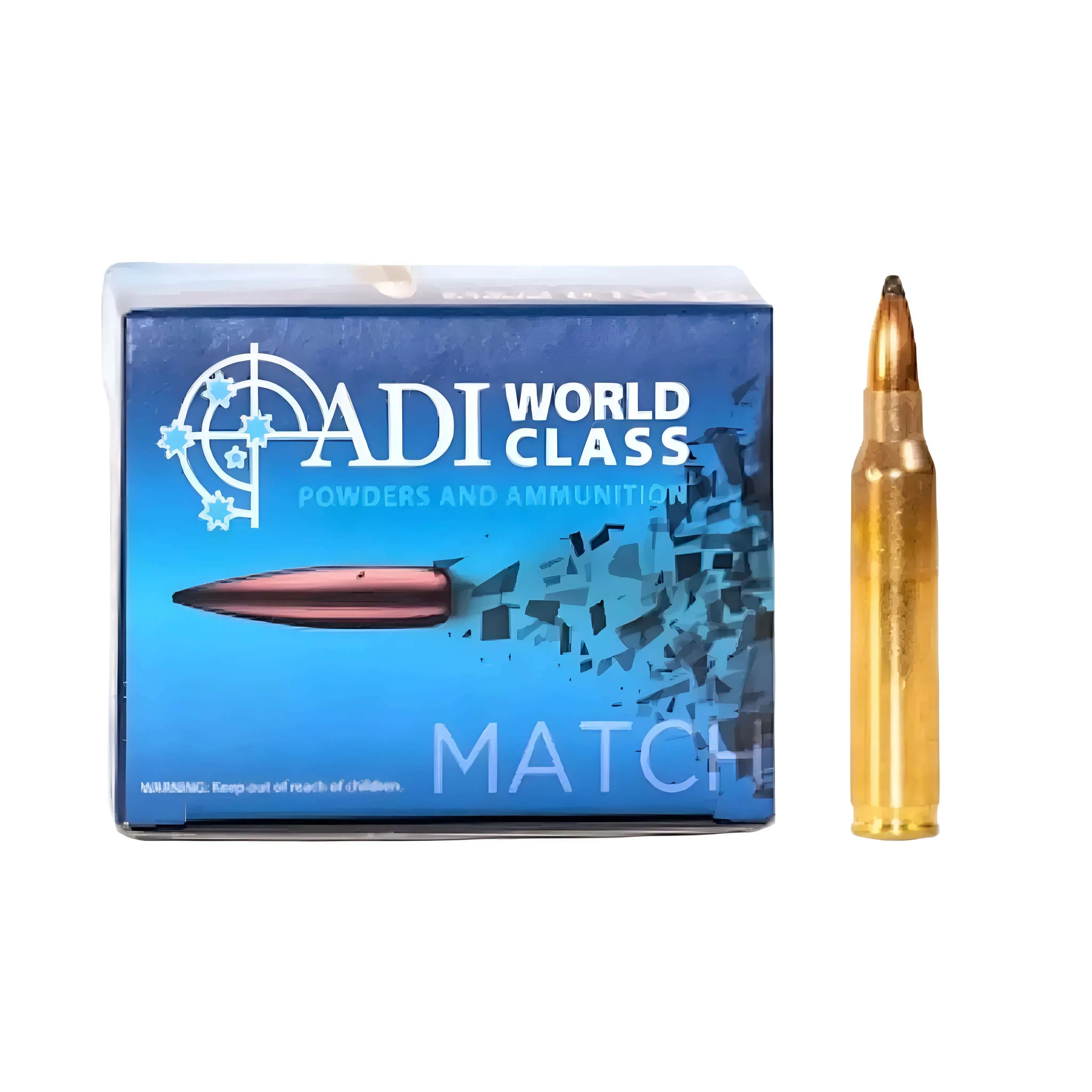 ADI World Class 223rem Sierra 62gr Soft Point Match Ammo – Holt's Gun Shop