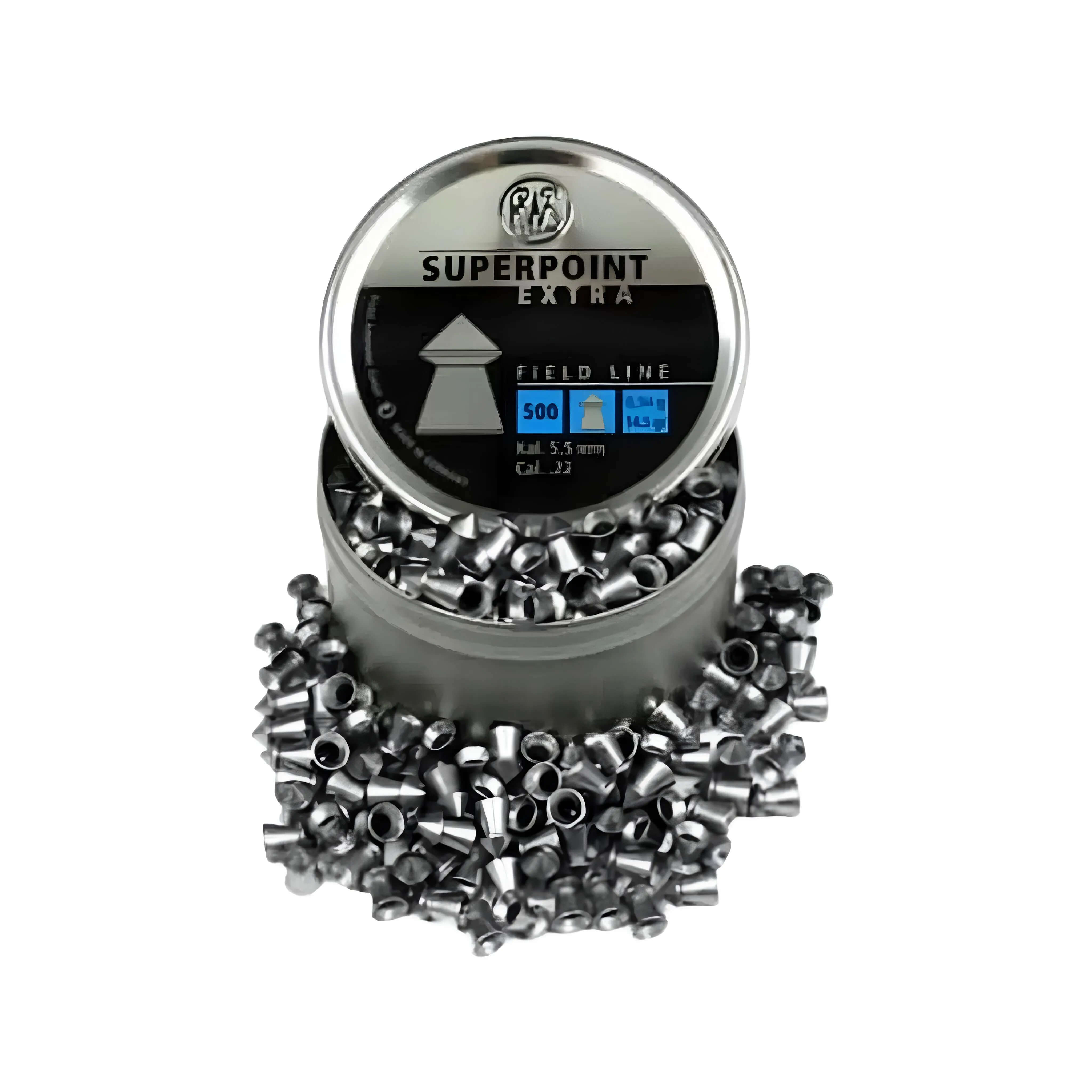 RWS Superpoint Extra Pointed .22Cal 14.5gr Air Rifle Pellets – Holt's ...