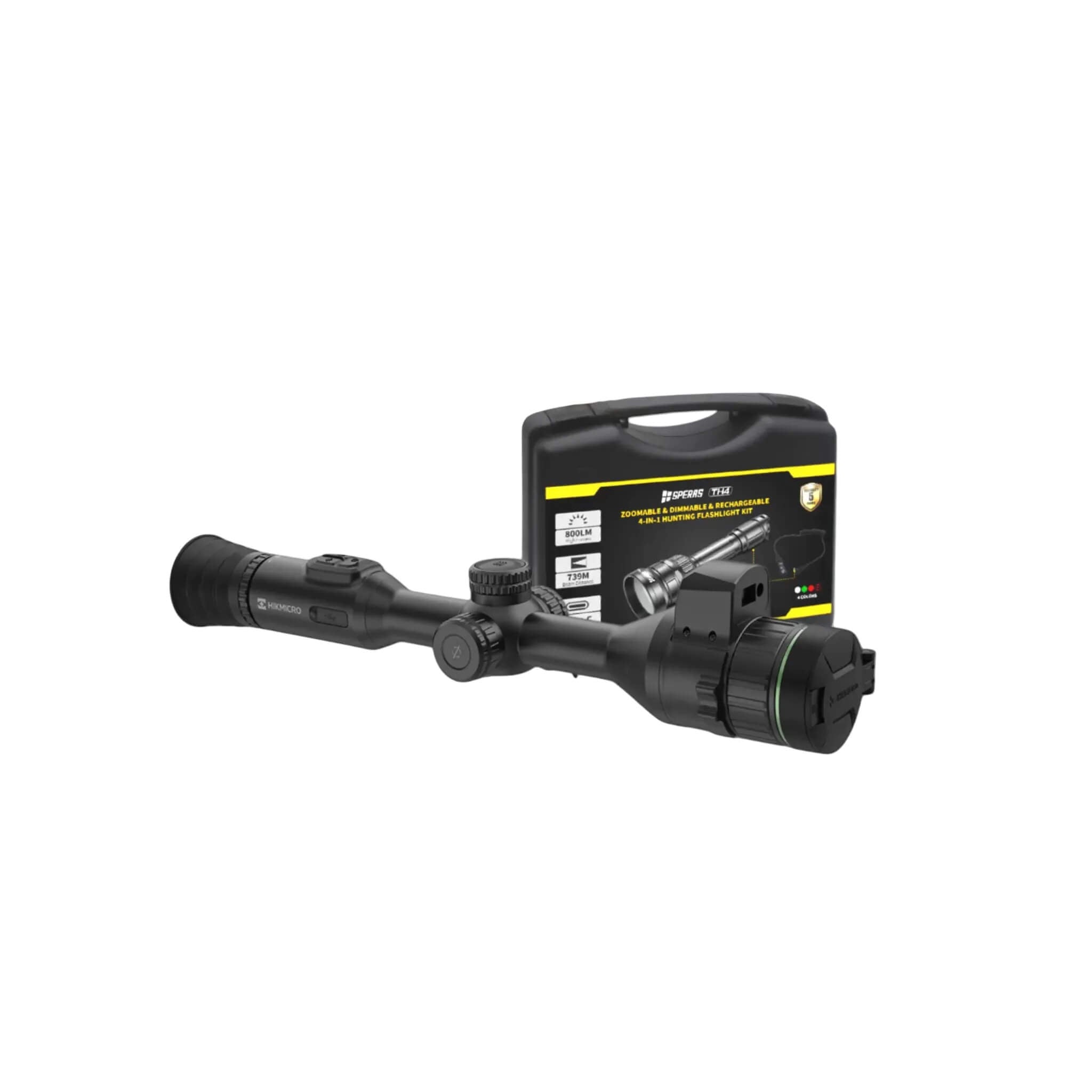 Hikmicro Alpex LRF 4K Kit 850nm IR Torch Digital Day & Night Vision ...